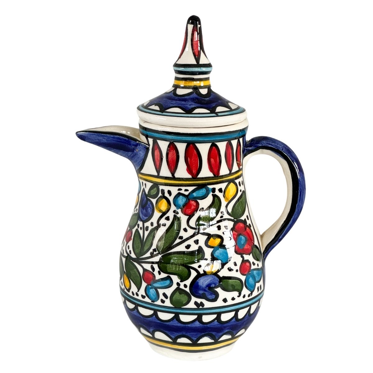 Ceramic Coffee Server - Classic Multicolor – Shop Palestine