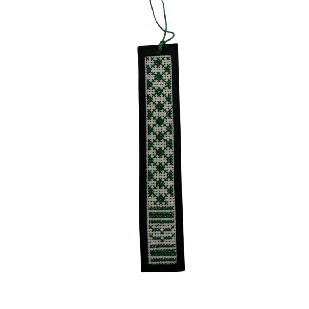 Green Keffiyeh Bookmark – Shop Palestine